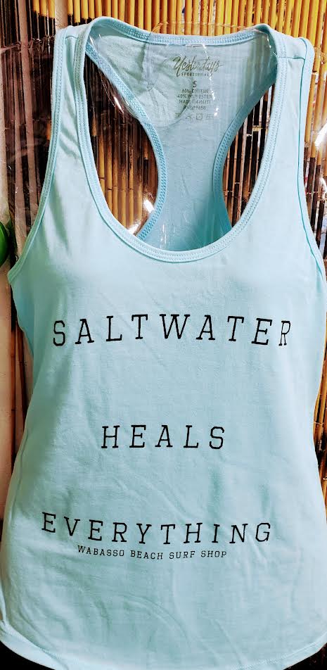 Yesterdays Salt Water Heals Everything Tank – Wabasso Beach & Surf Zone ...